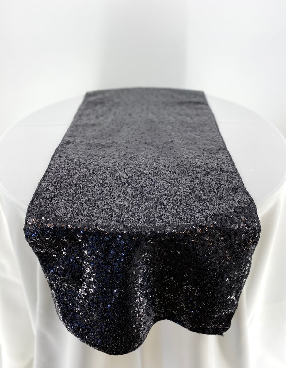 Black Table Runners – Affordable & Luxury Event Rentals