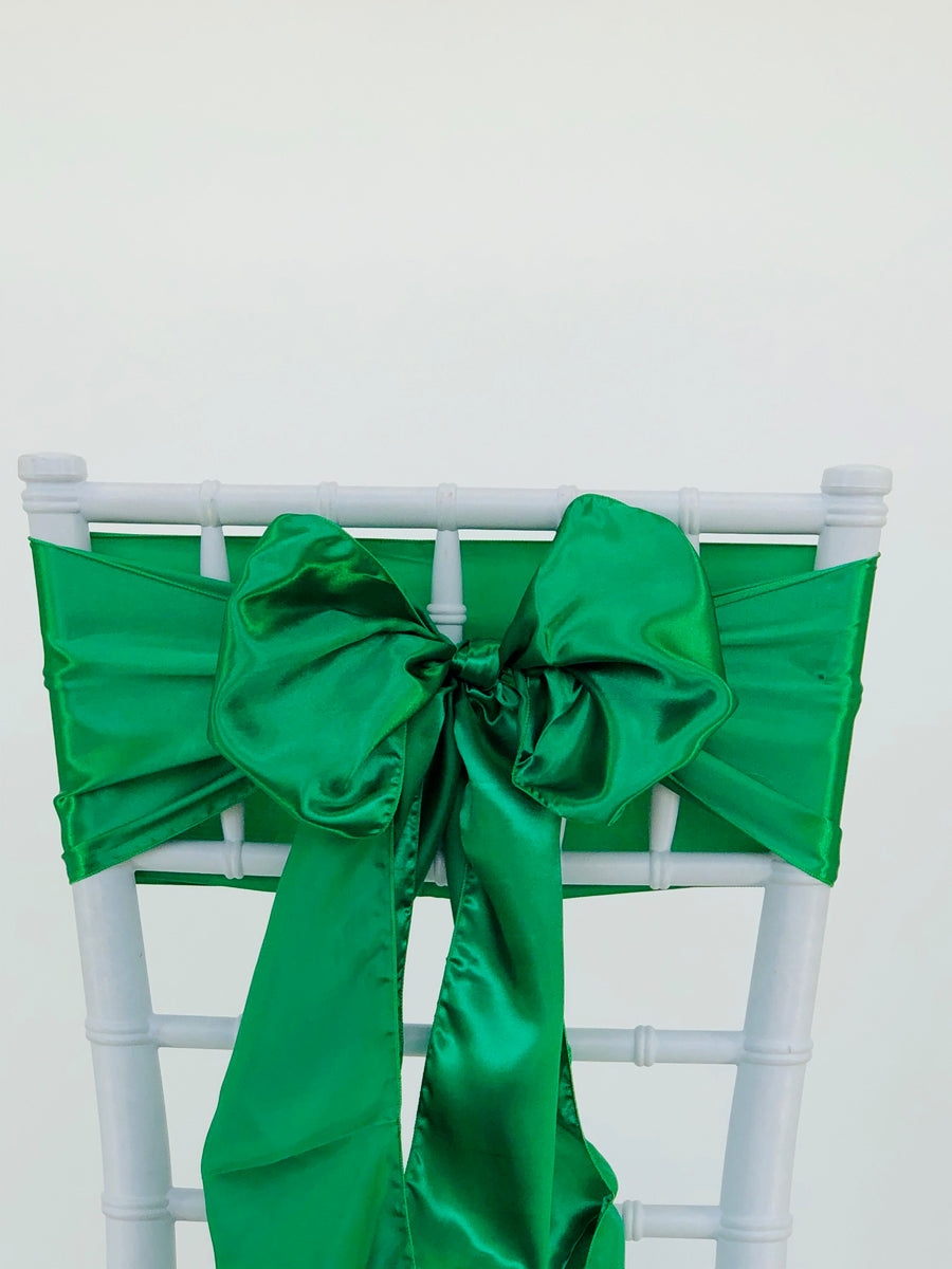 Green Sashes – Affordable & Luxury Event Rentals