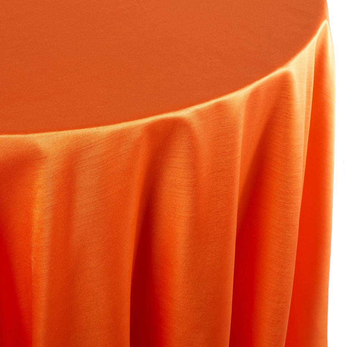 Orange Majestic Tablecloth – Affordable & Luxury Event Rentals