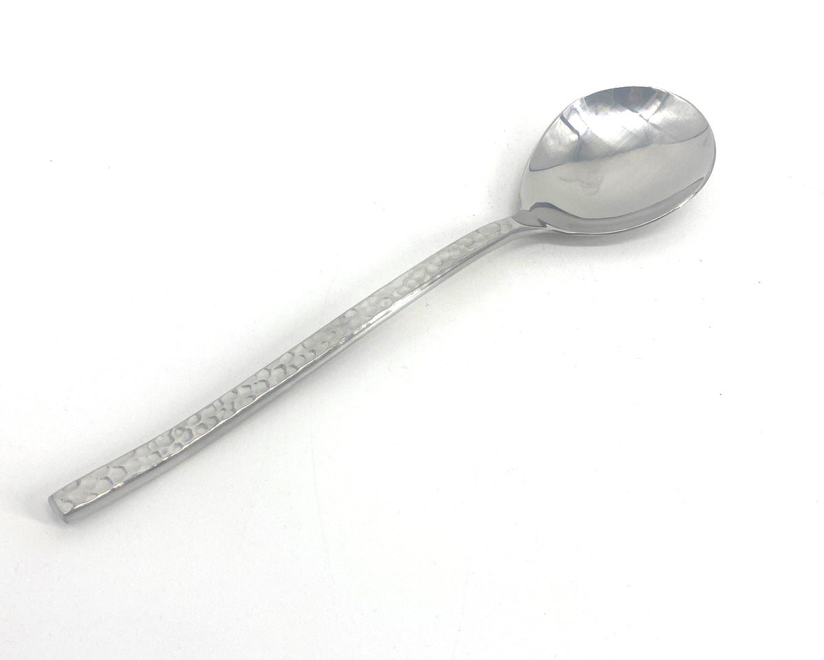 Serving Spoon - Family Style Hammered 10" – Affordable & Luxury Event ...