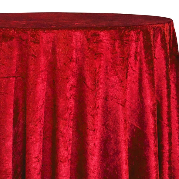 Red Velvet Tablecloth – Affordable & Luxury Event Rentals