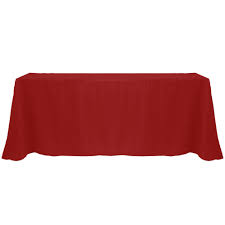 Cherry Red Polyester Tablecloth – Affordable & Luxury Event Rentals