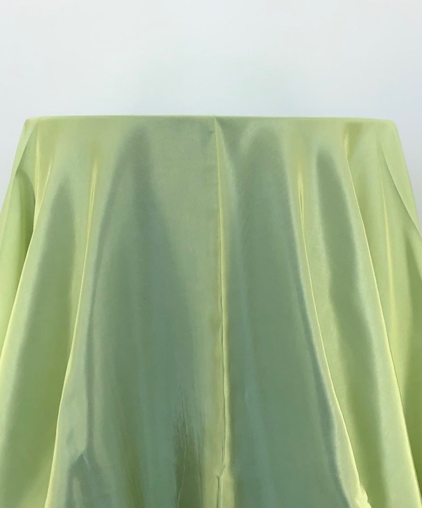 Sage Bengaline Tablecloth – Affordable & Luxury Event Rentals